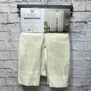 Keeco LLC Vue | Accents | Nwtkeeco Llcjcpenney Velvet Ivory 2 Panels ...